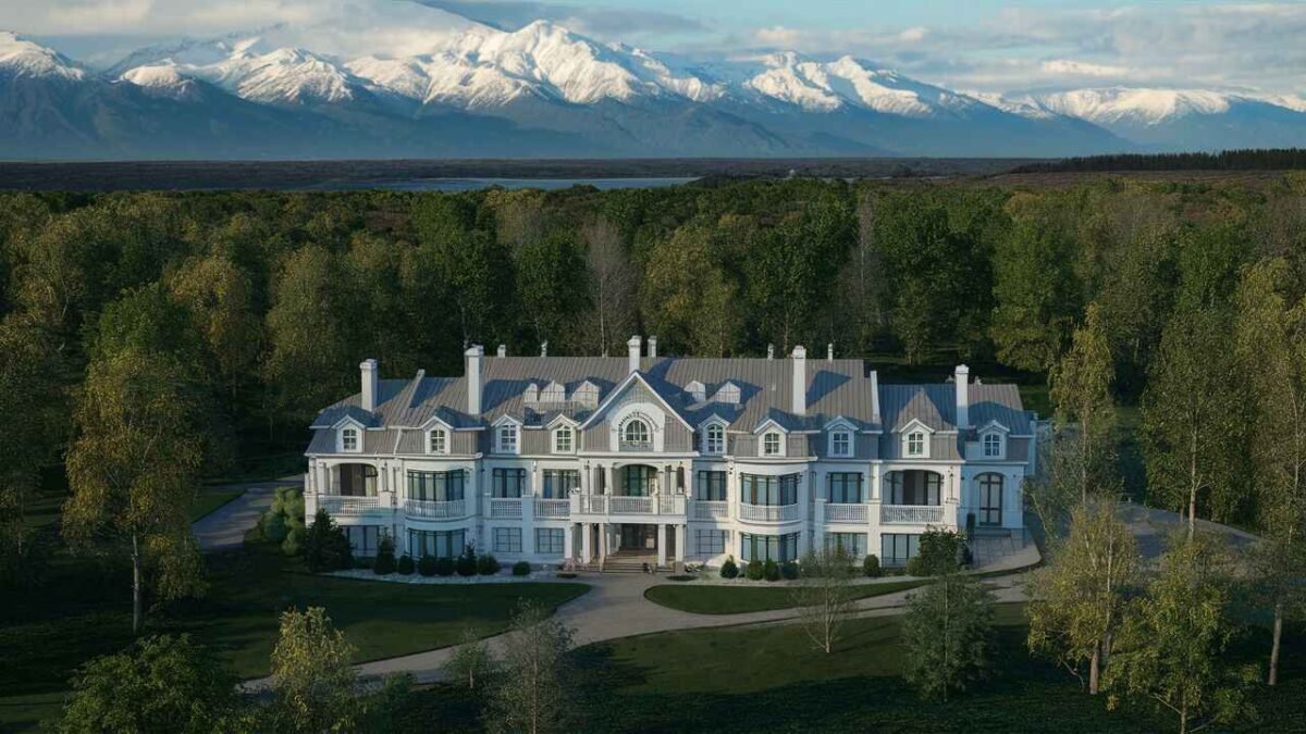 Tour Of Marvelous 2000 square feet Parker Schnabel House In Alaska ...