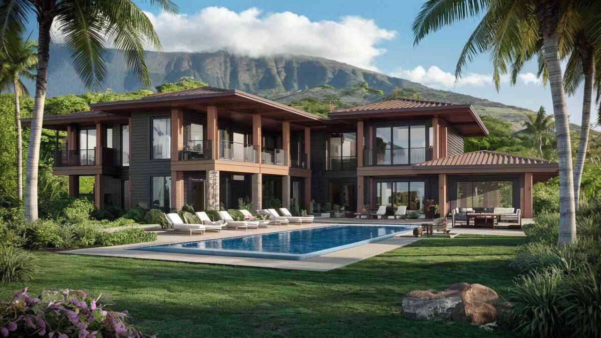 Tour Of Massive $5.8 Million Owen Wilson House In Maui - Homedecortoday